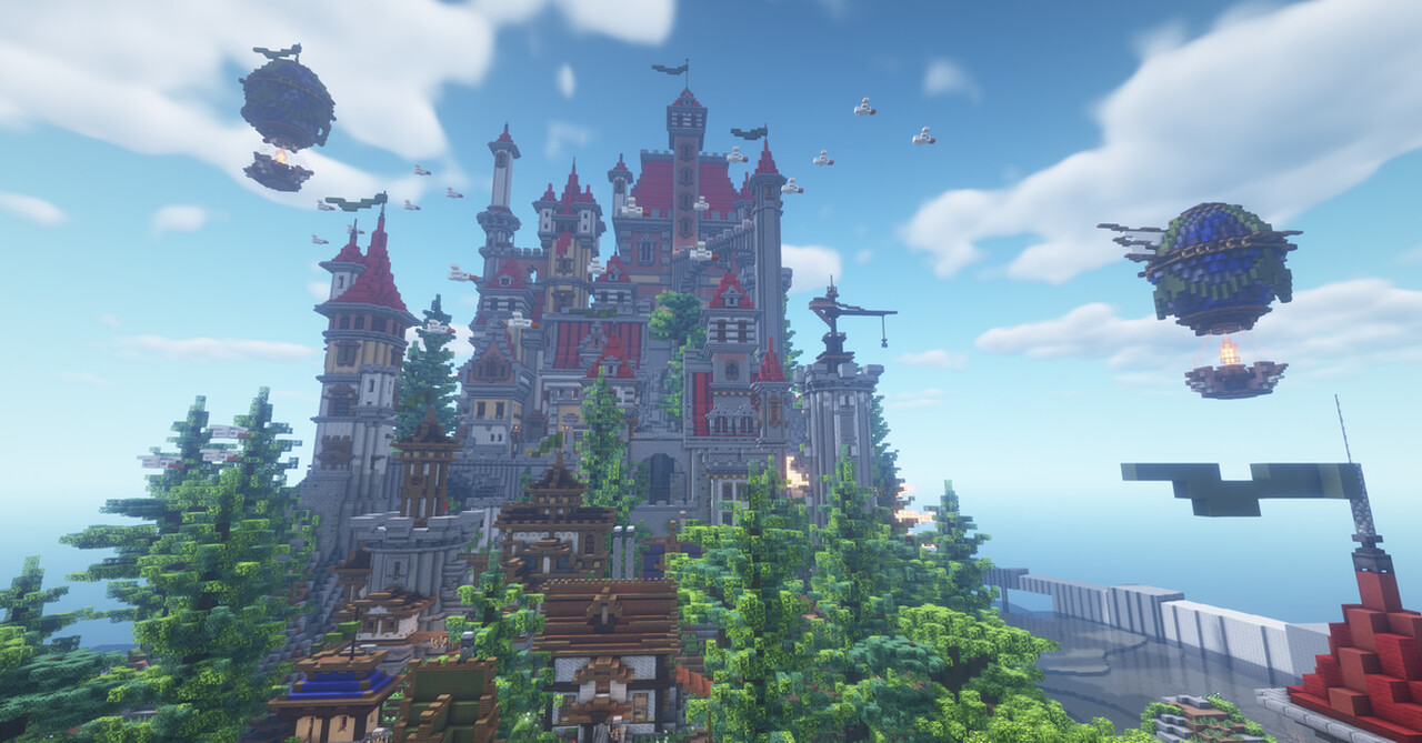 The dream castle Minecraft Map