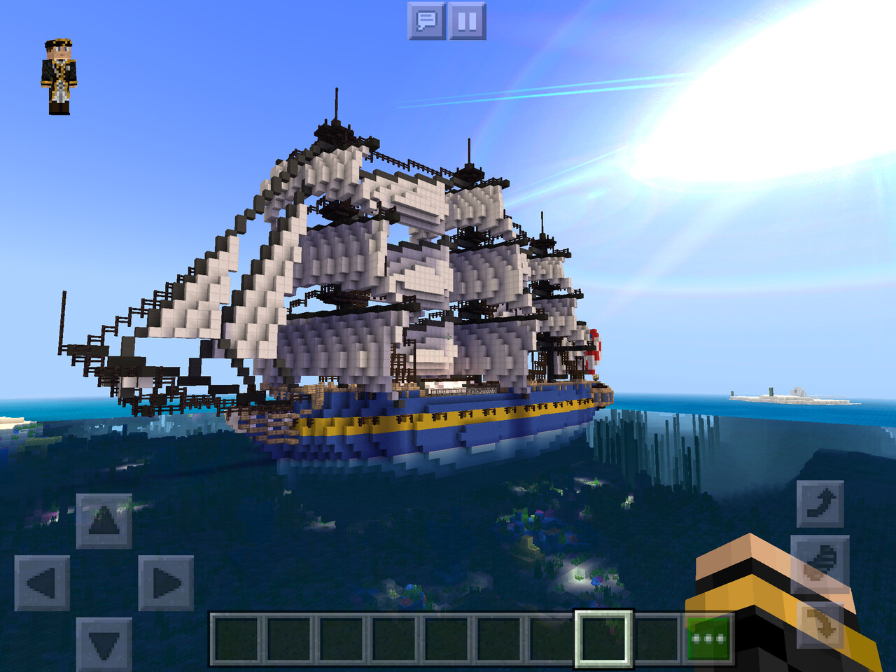 HMS SURPRISE 1796 Minecraft Map