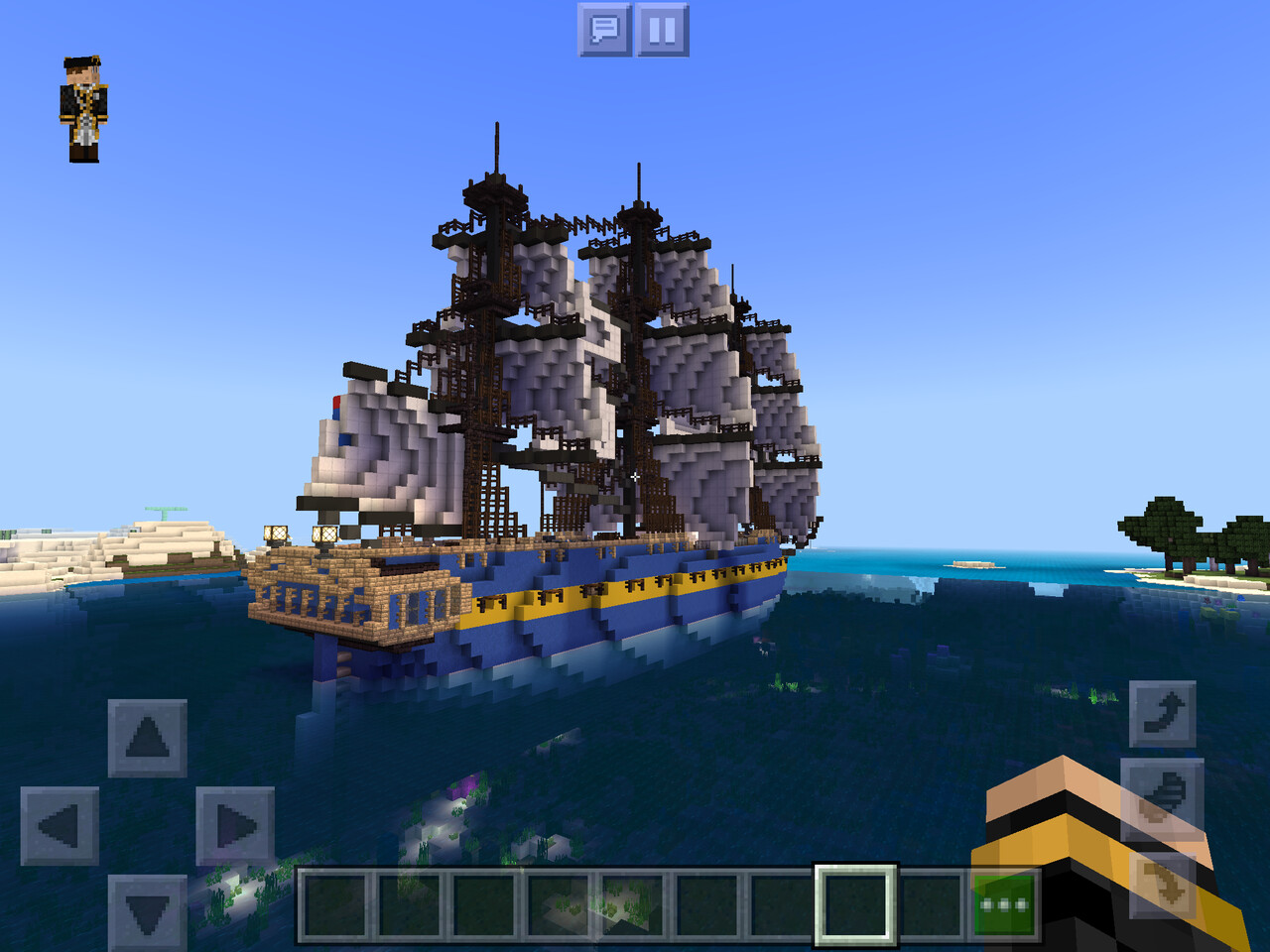 HMS SURPRISE 1796 Minecraft Map
