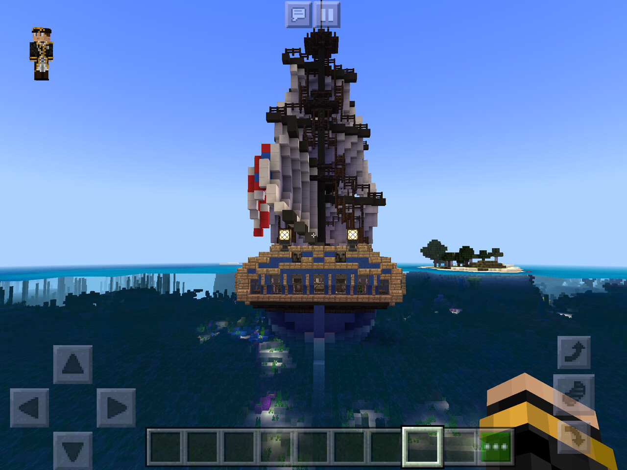 HMS SURPRISE 1796 Minecraft Map