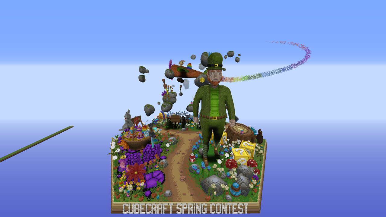 My build for a spring contest on cubecraft Minecraft Map