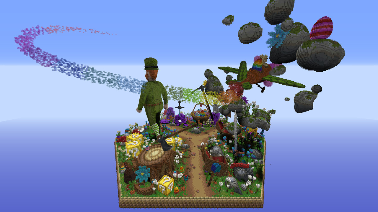 My build for a spring contest on cubecraft Minecraft Map