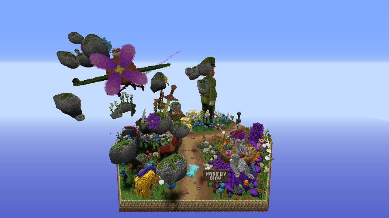 My build for a spring contest on cubecraft Minecraft Map