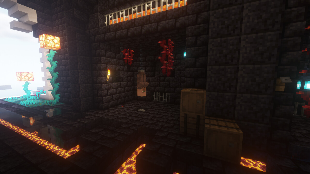 Minecraft Floating fortress Minecraft Map