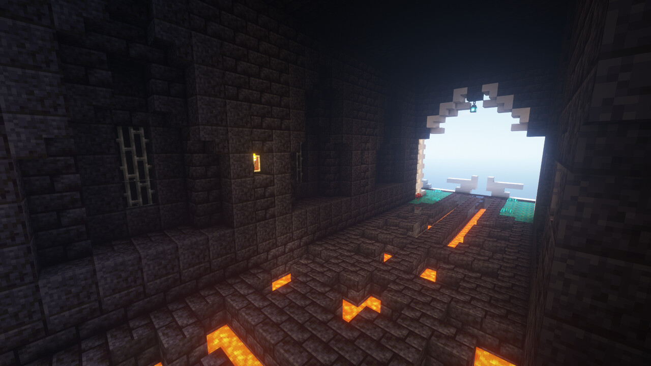 Minecraft Floating fortress Minecraft Map