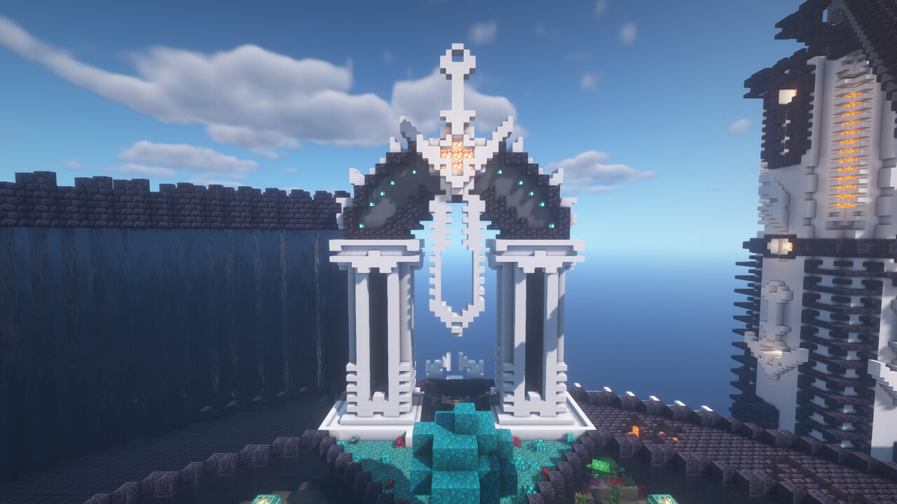 Minecraft Floating fortress Minecraft Map