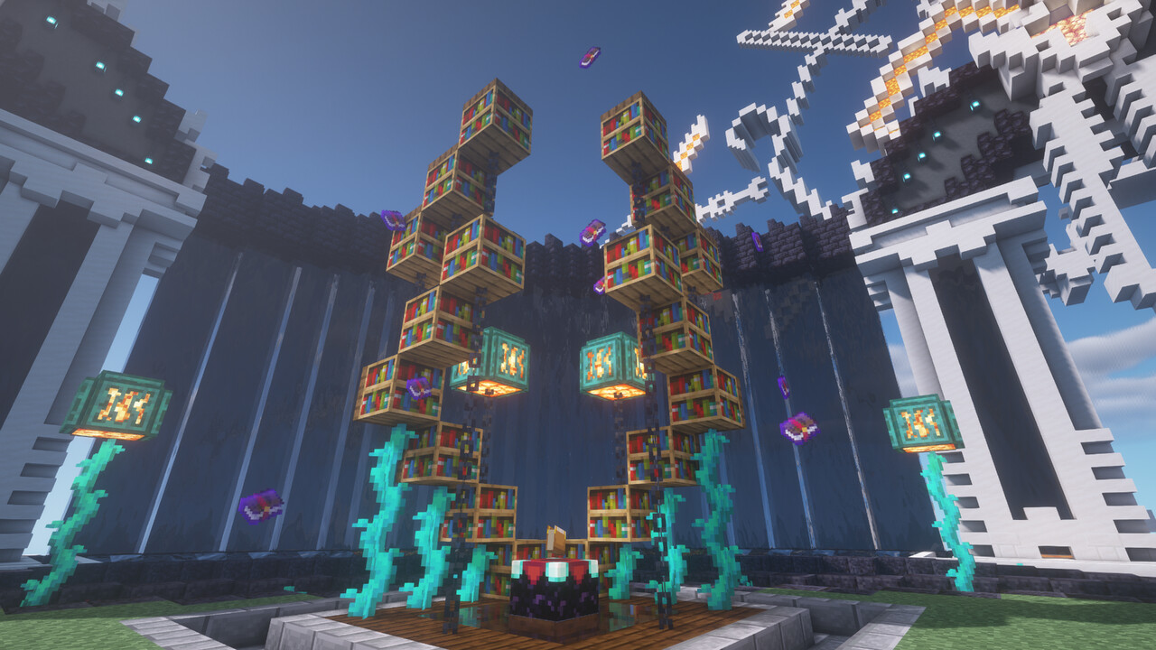 Minecraft Floating fortress Minecraft Map