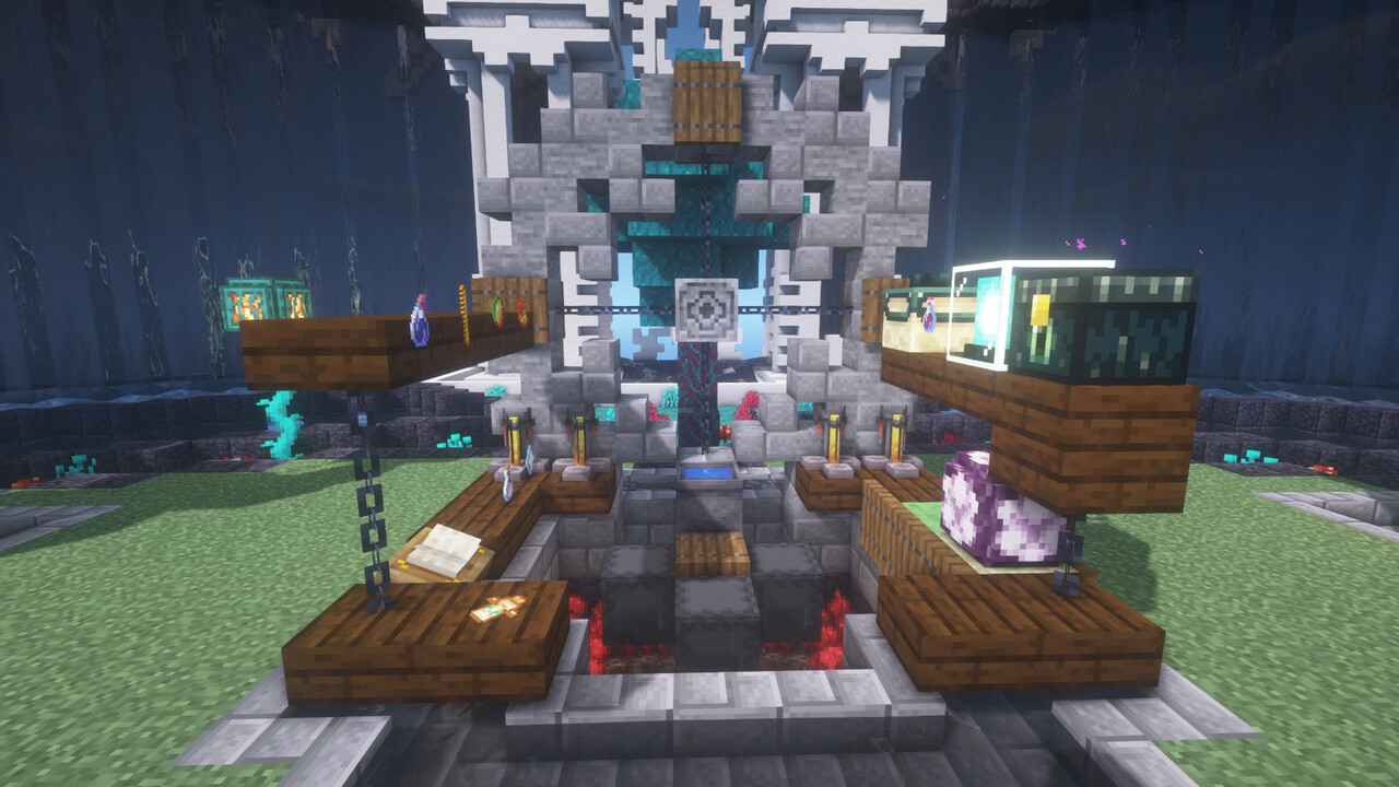 Minecraft Floating fortress Minecraft Map