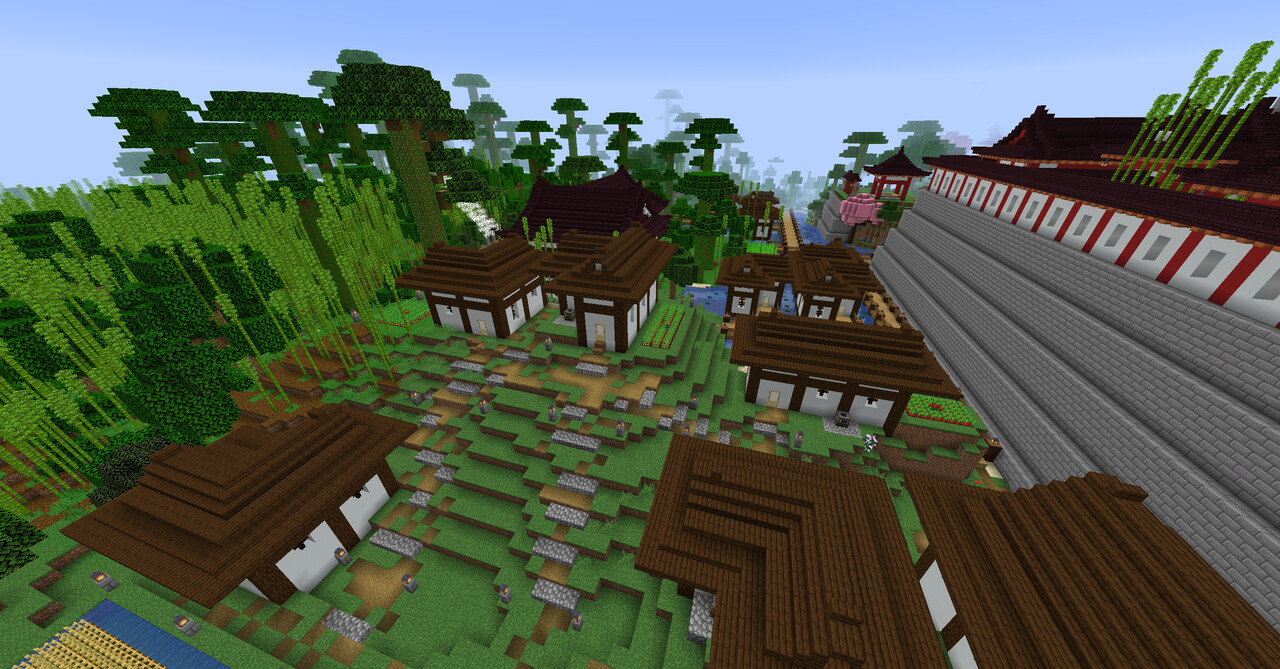 Fukumori - A Japanese City Minecraft Map