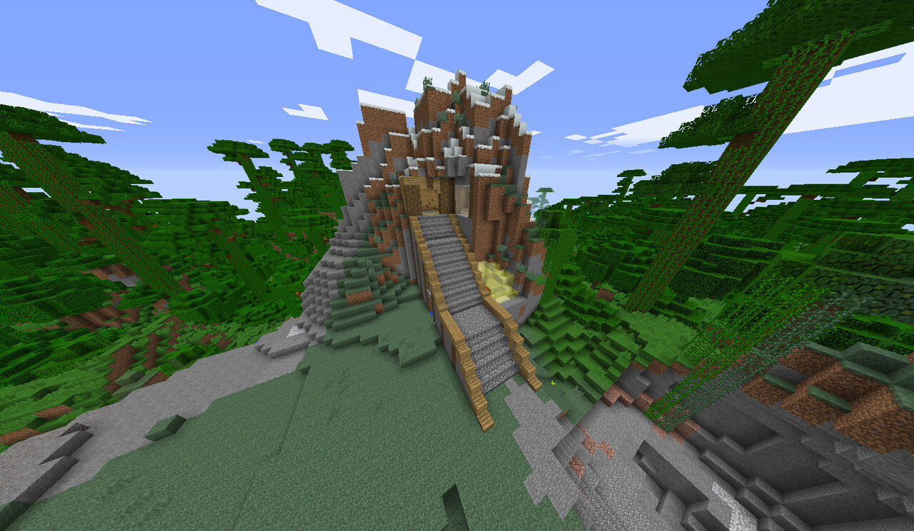 A creative map, done by multiple people. Minecraft Map