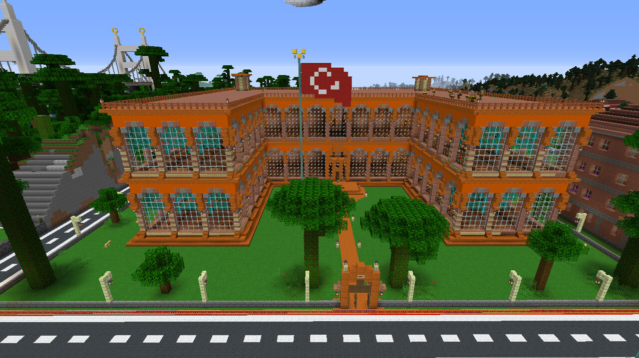 Okul School Minecraft Map