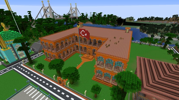 Okul School Minecraft Map