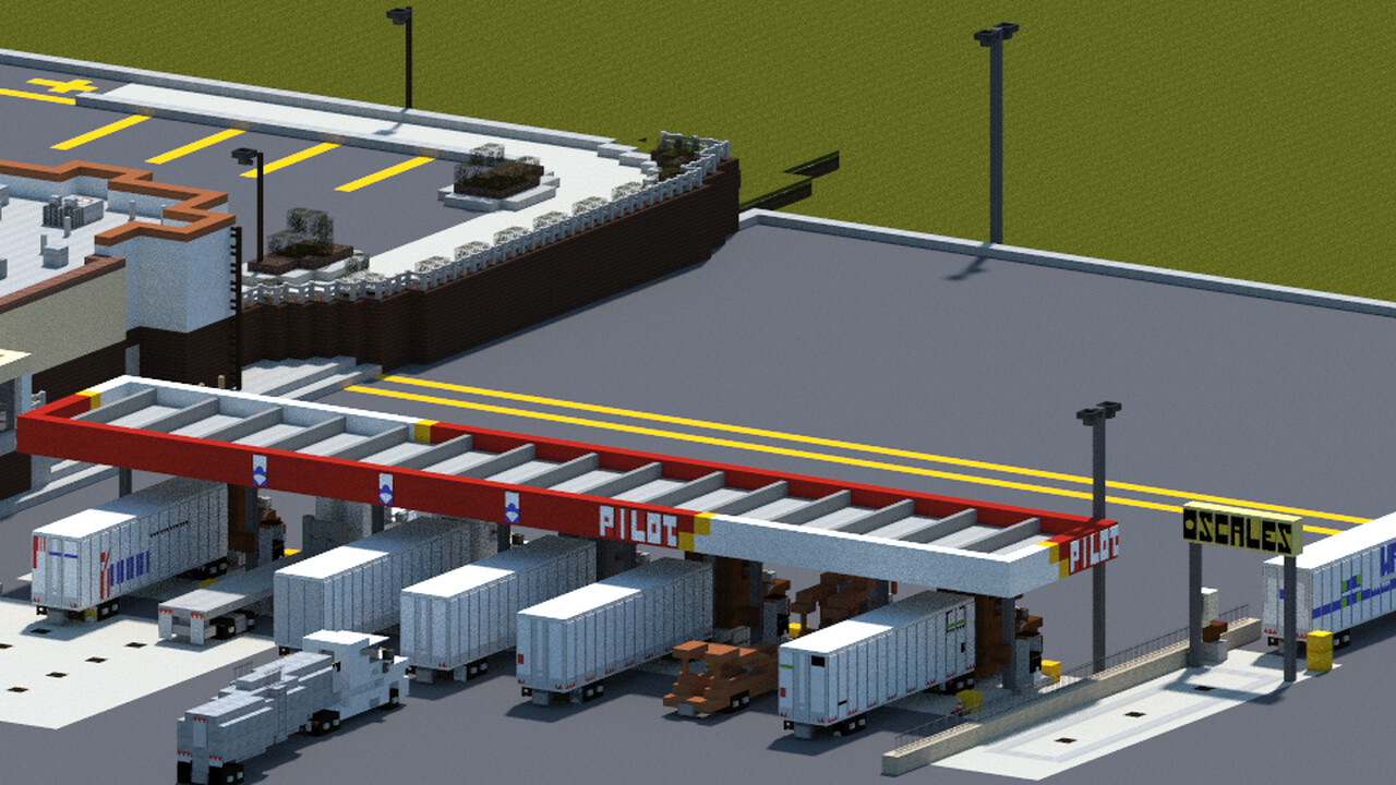 Pilot truckstop and travel center [With interior and download ...