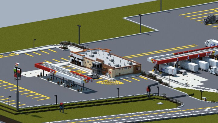 Pilot truckstop and travel center [With interior and download ...