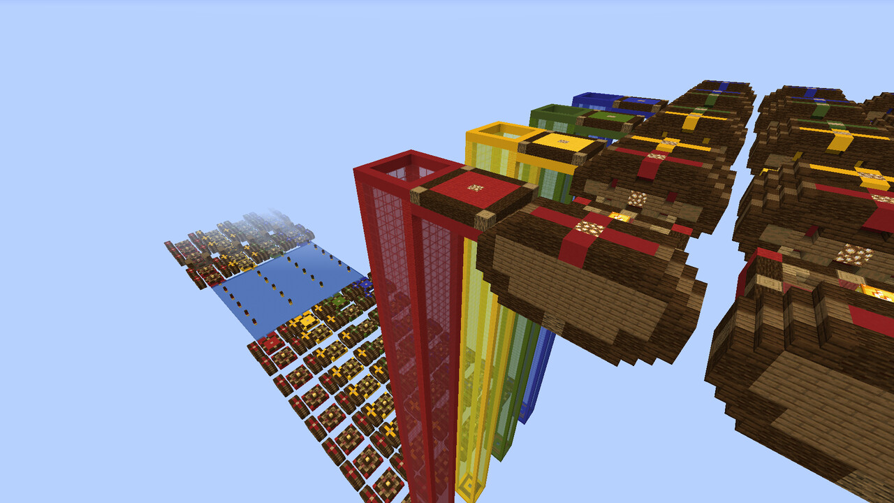 Lucky Block Race Map 4 Minecraft Map