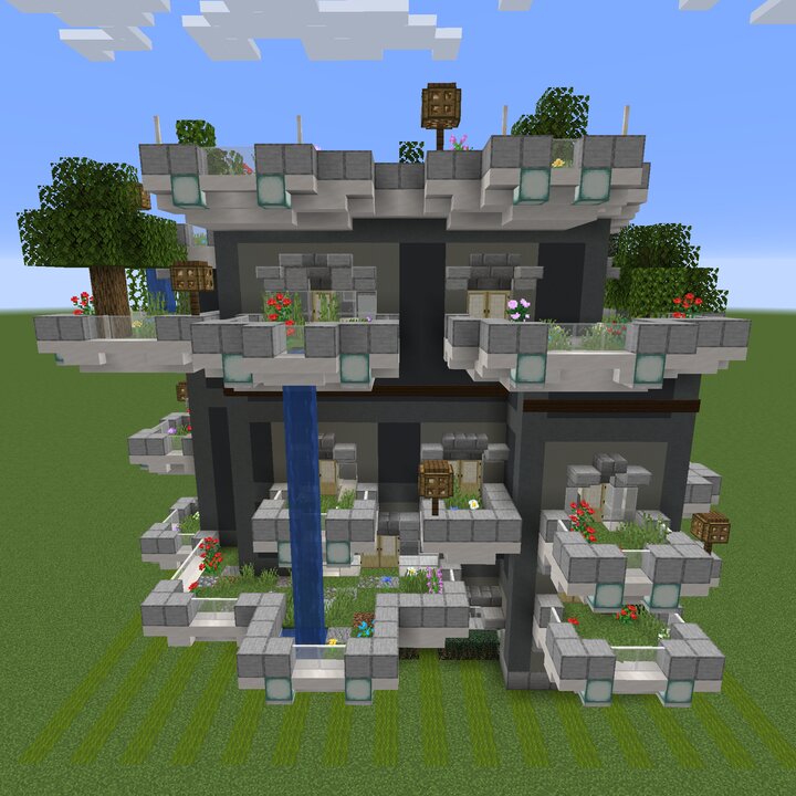 2x2 House Minecraft Map