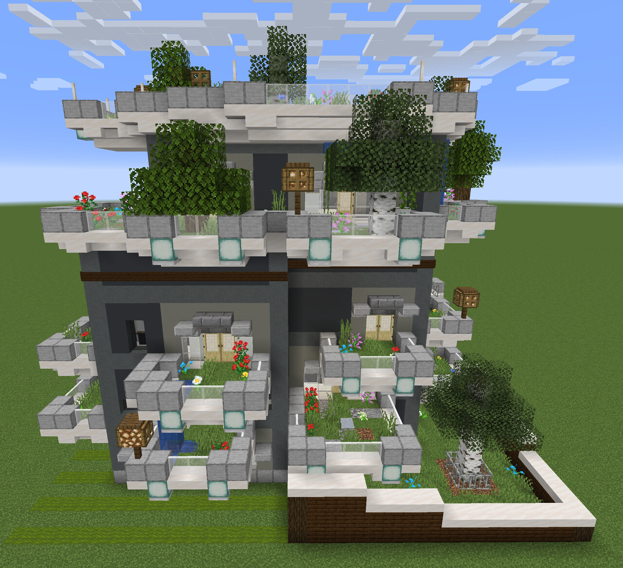 2x2 House Minecraft Map