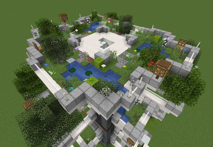 2x2 House Minecraft Map