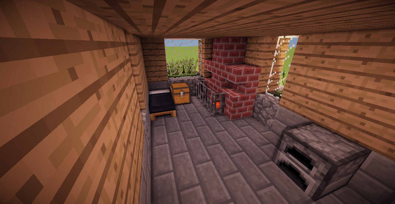 Simple Village (Beautiful) [Map Added] Minecraft Map