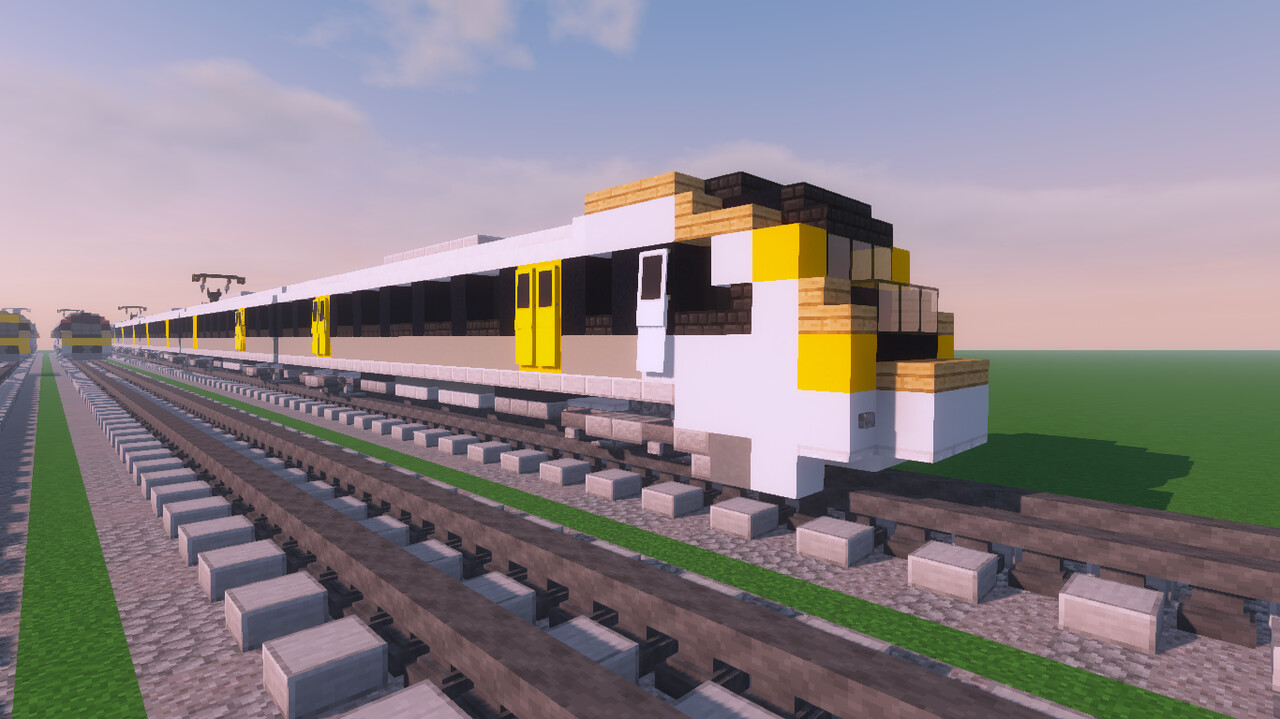 Queensland Rail Trains Pack 1.5:1 [Schem Download] Minecraft Map