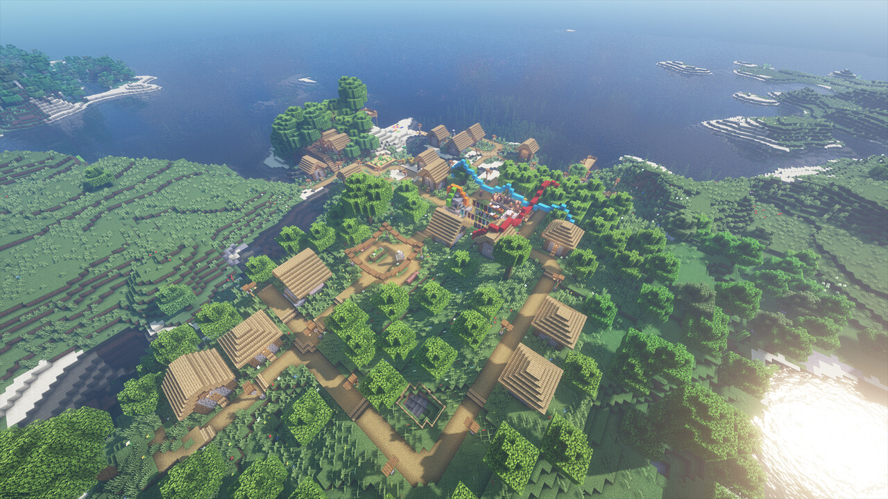 Village Celebration Minecraft Map
