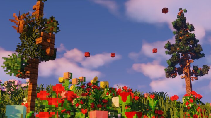 Flower Fields & Shepherd's House Minecraft Map