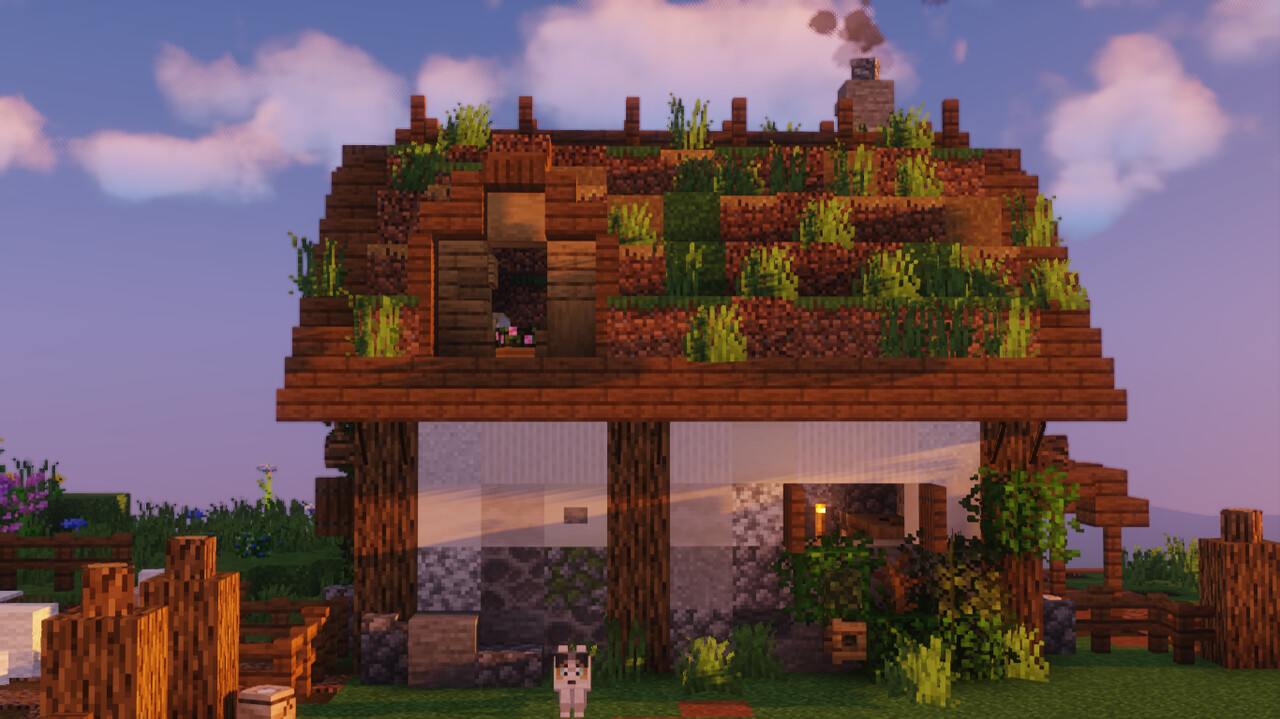 Flower Fields & Shepherd's House Minecraft Map