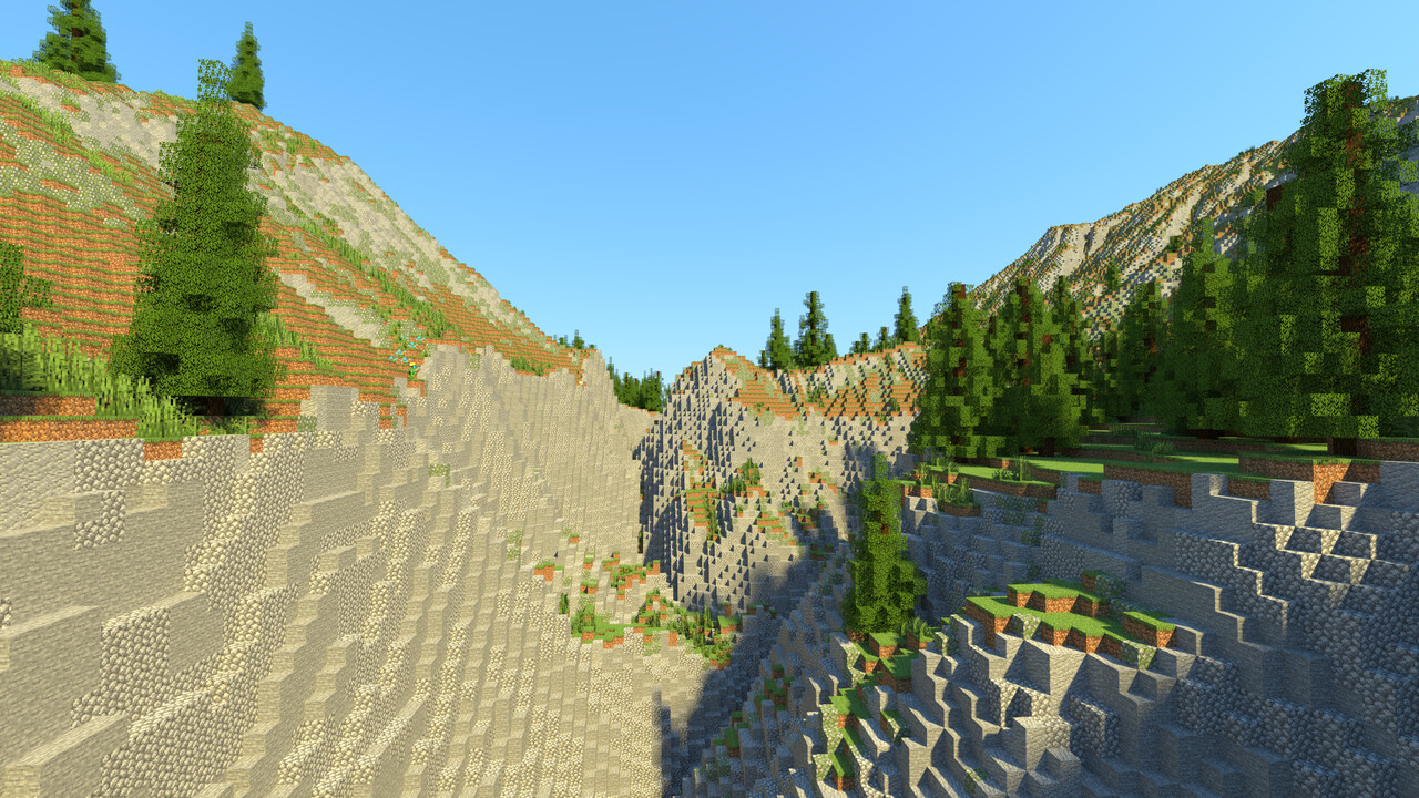 Shaker Ravine Minecraft Map