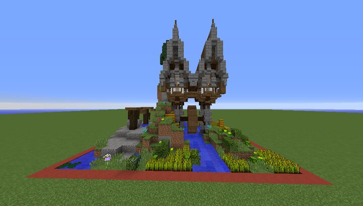 Small water mill | Plots - 13 Minecraft Map