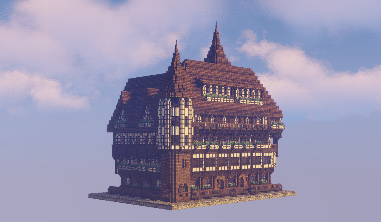 Victorian Era Tudor Inn Minecraft Map
