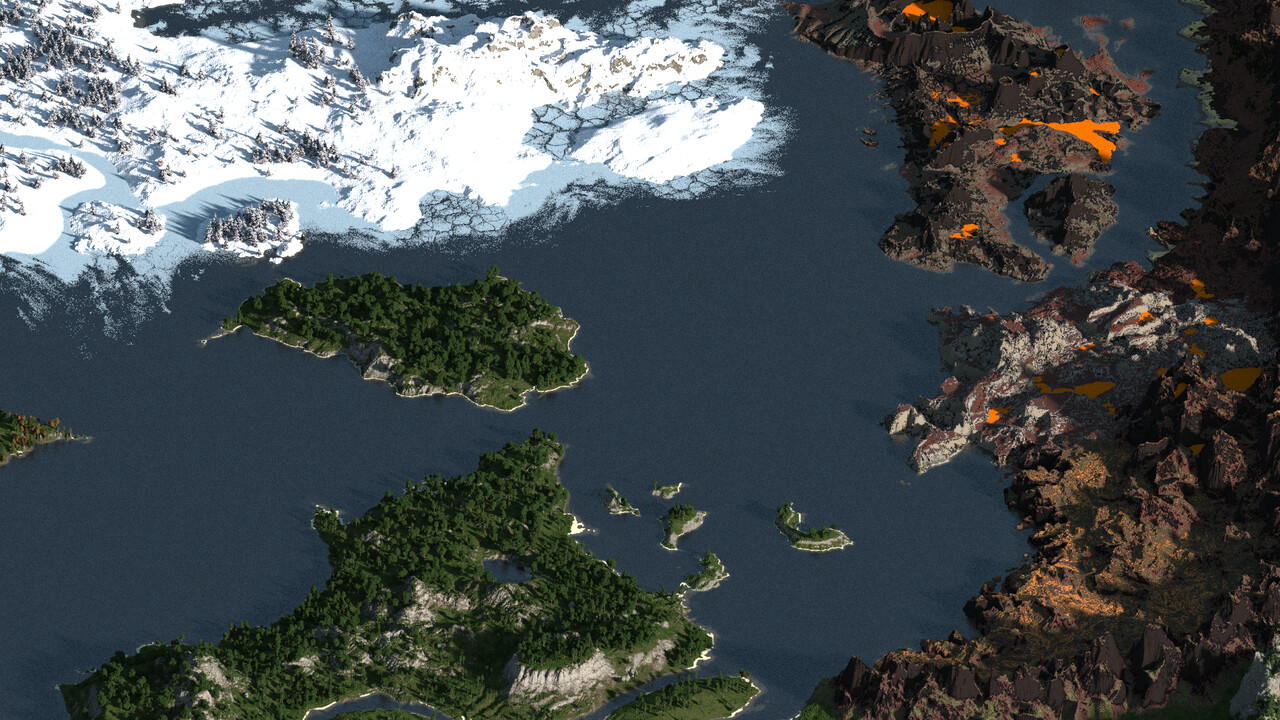 Closed world RPG - 5000x5000 Minecraft Map