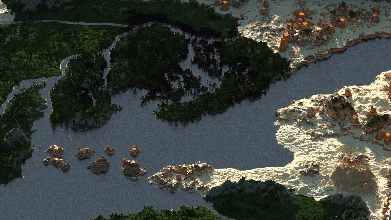 Closed world RPG - 5000x5000 Minecraft Map