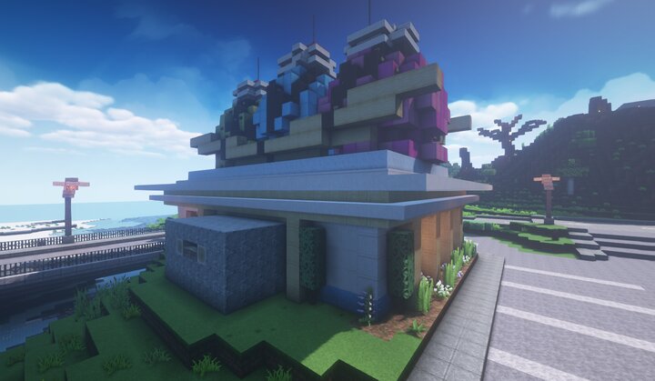 CONES Ice Cream Parlor Minecraft Map