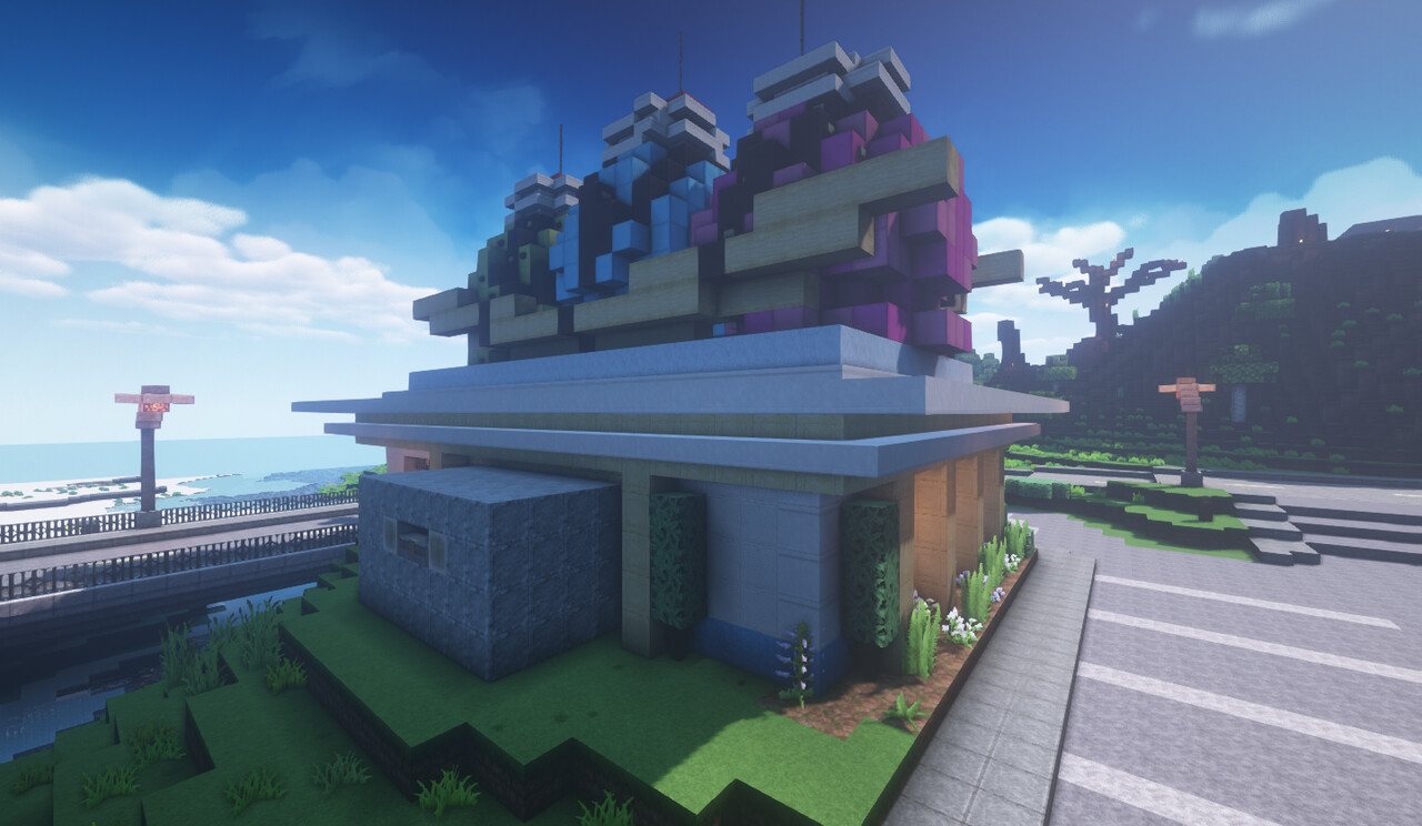 CONES Ice Cream Parlor Minecraft Map