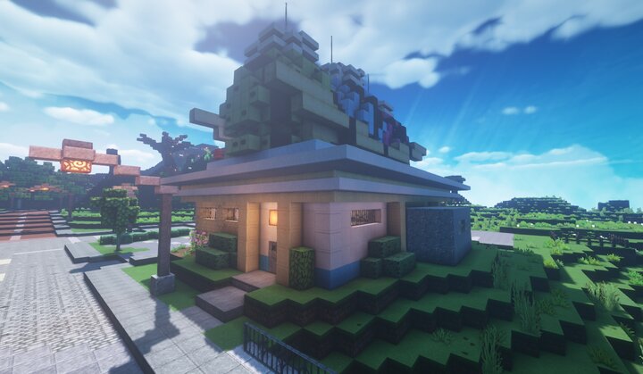 CONES Ice Cream Parlor Minecraft Map