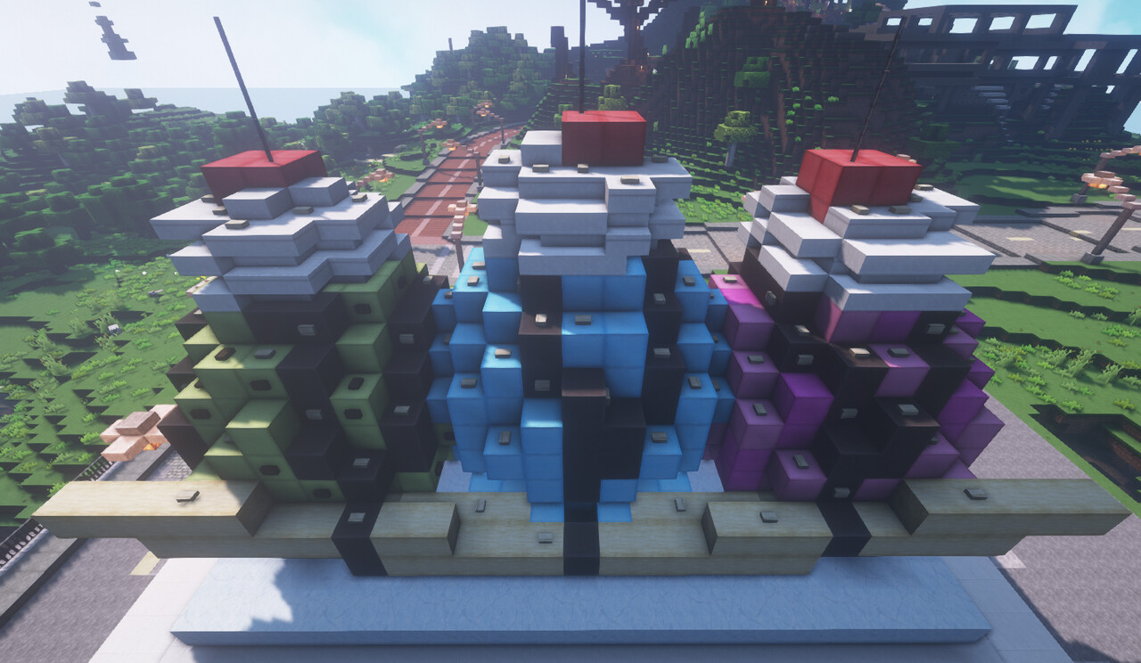 CONES Ice Cream Parlor Minecraft Map