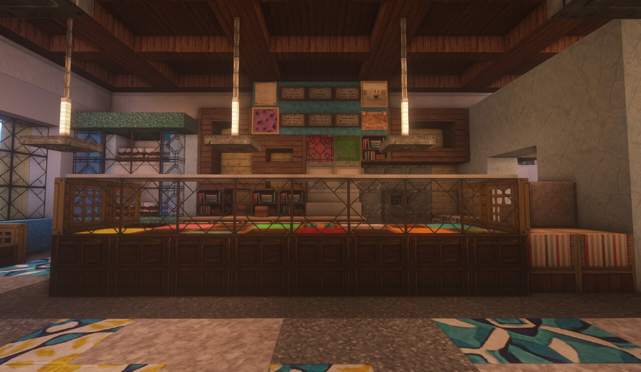 CONES Ice Cream Parlor Minecraft Map