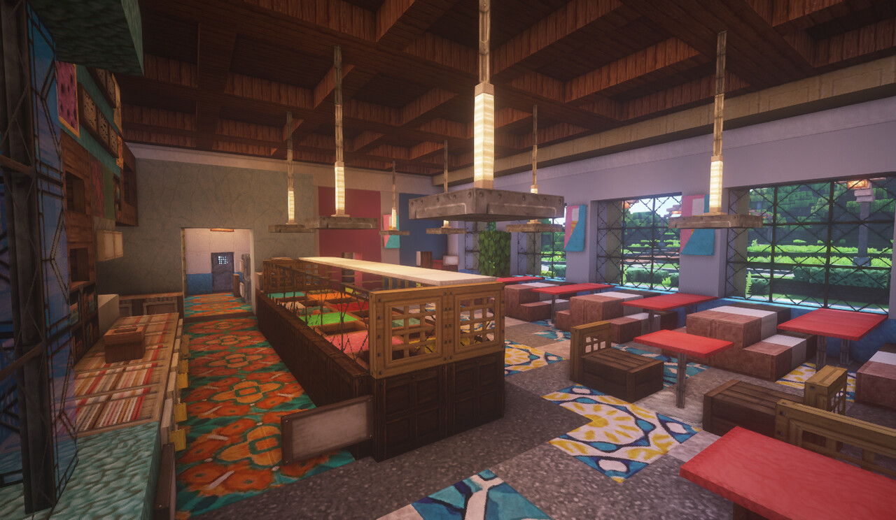 CONES Ice Cream Parlor Minecraft Map