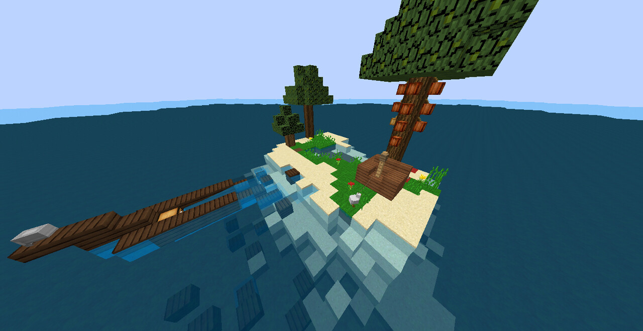 ISLAND ALONE Minecraft Map