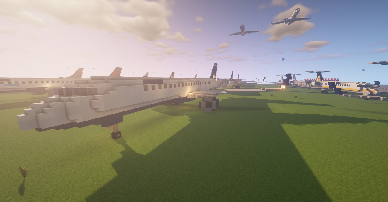 Embraer E190 2:1 Minecraft Map