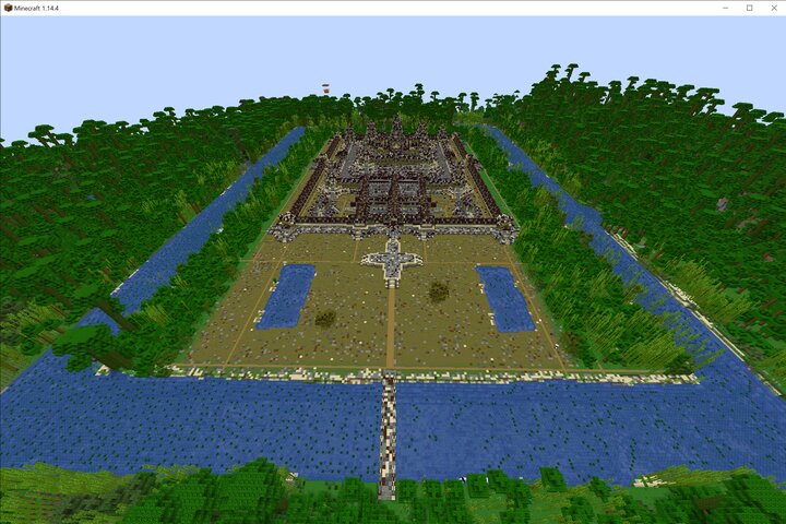 Angkor Wat Minecraft Map