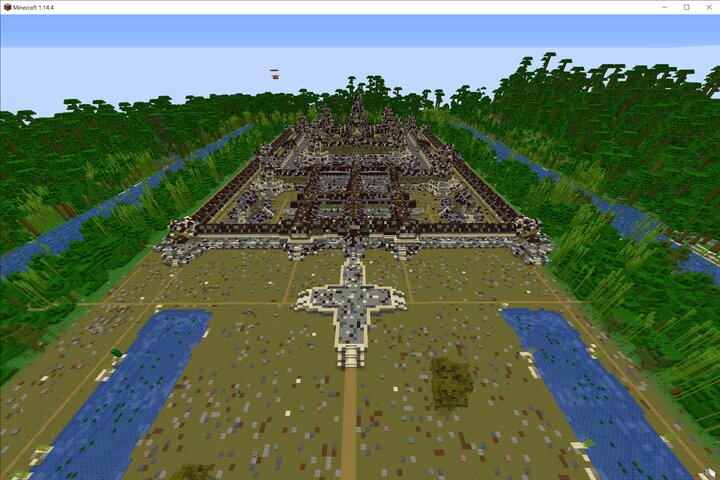 Angkor Wat Minecraft Map