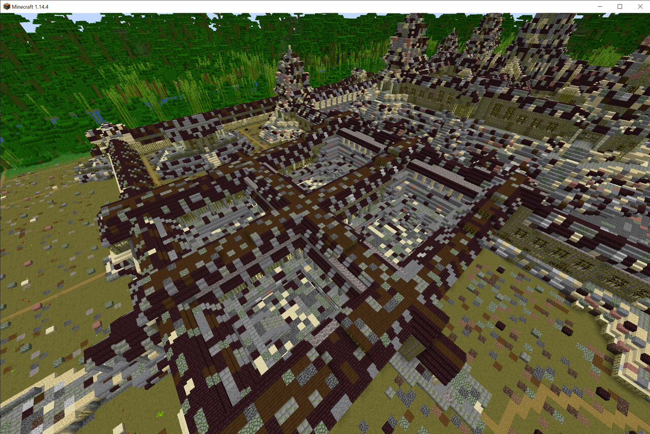 Angkor Wat Minecraft Map