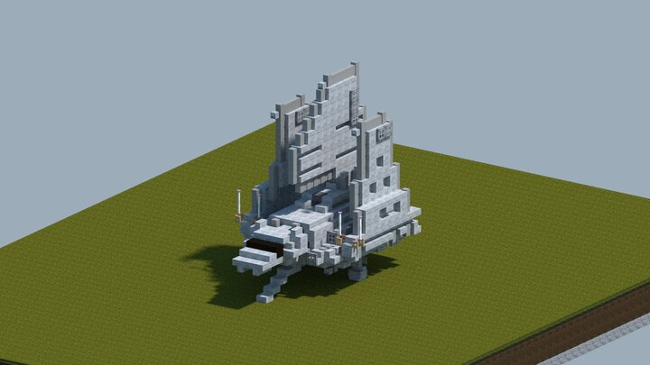 StarWars Lambda-class T-4a shuttle [With Download] Minecraft Map