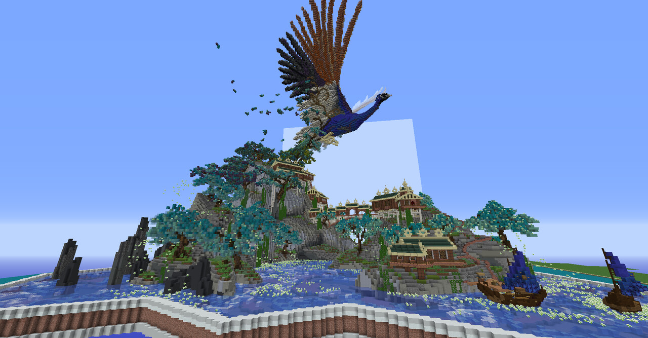 Peacock Island (Contest Build) Minecraft Map