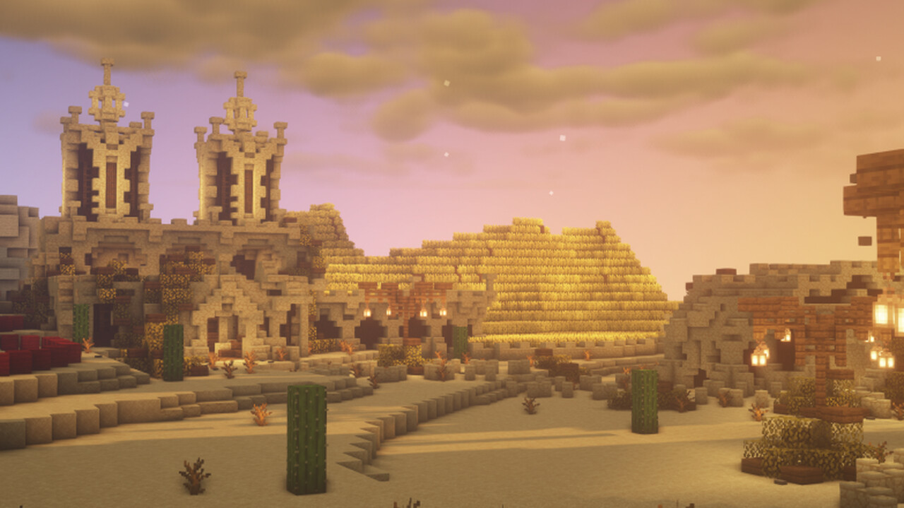 Desert City Minecraft Map