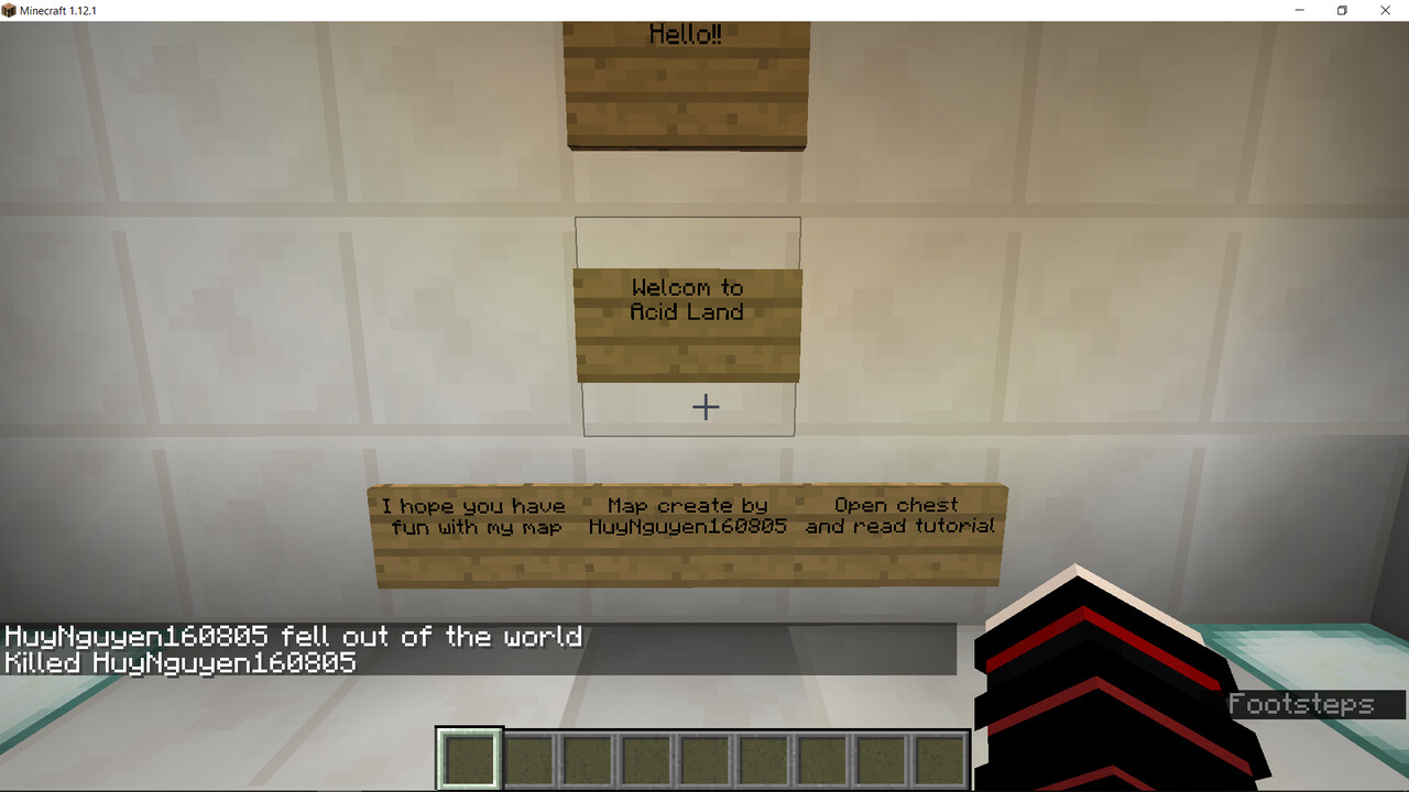 Acid Land Minecraft Map