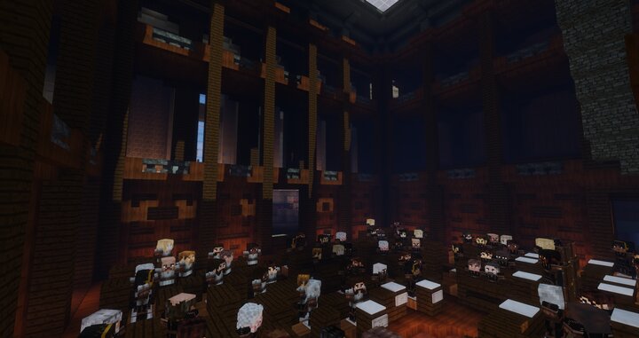 Imperial Parliament (adaptation of Reichstag Building) Minecraft Map