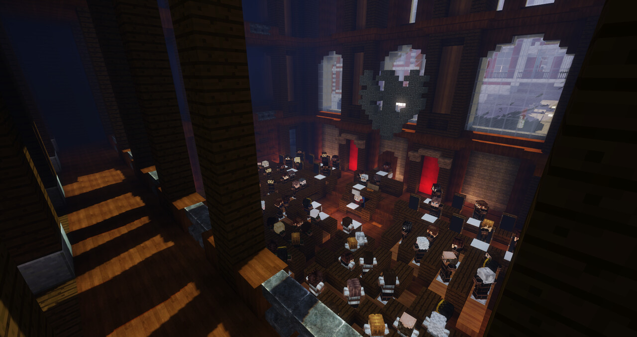 Imperial Parliament (adaptation of Reichstag Building) Minecraft Map