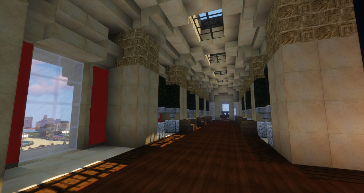 Imperial Parliament (adaptation of Reichstag Building) Minecraft Map